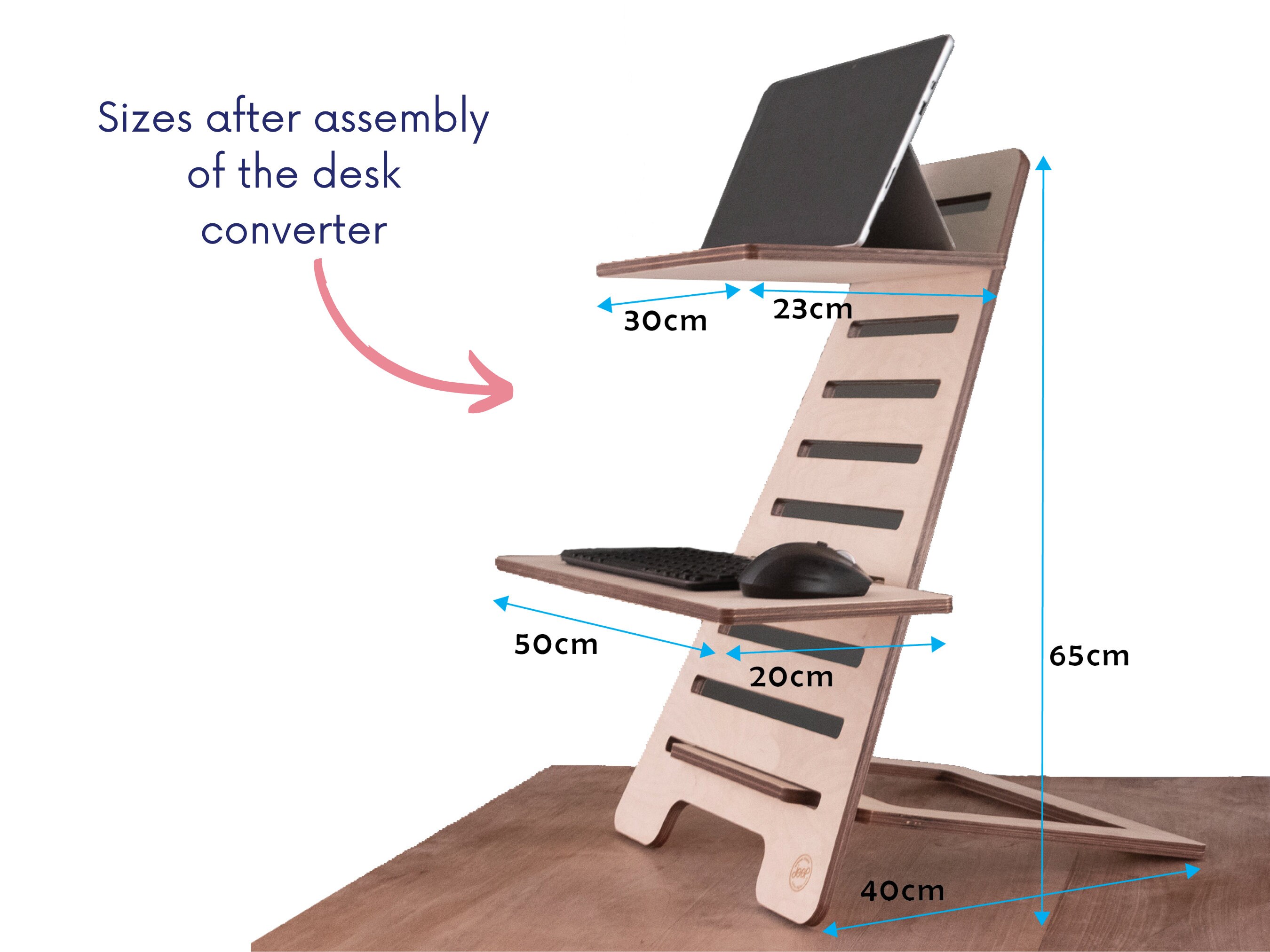 Standing Desk Converter Digital File PNG DXF PDF Adjustable - Etsy