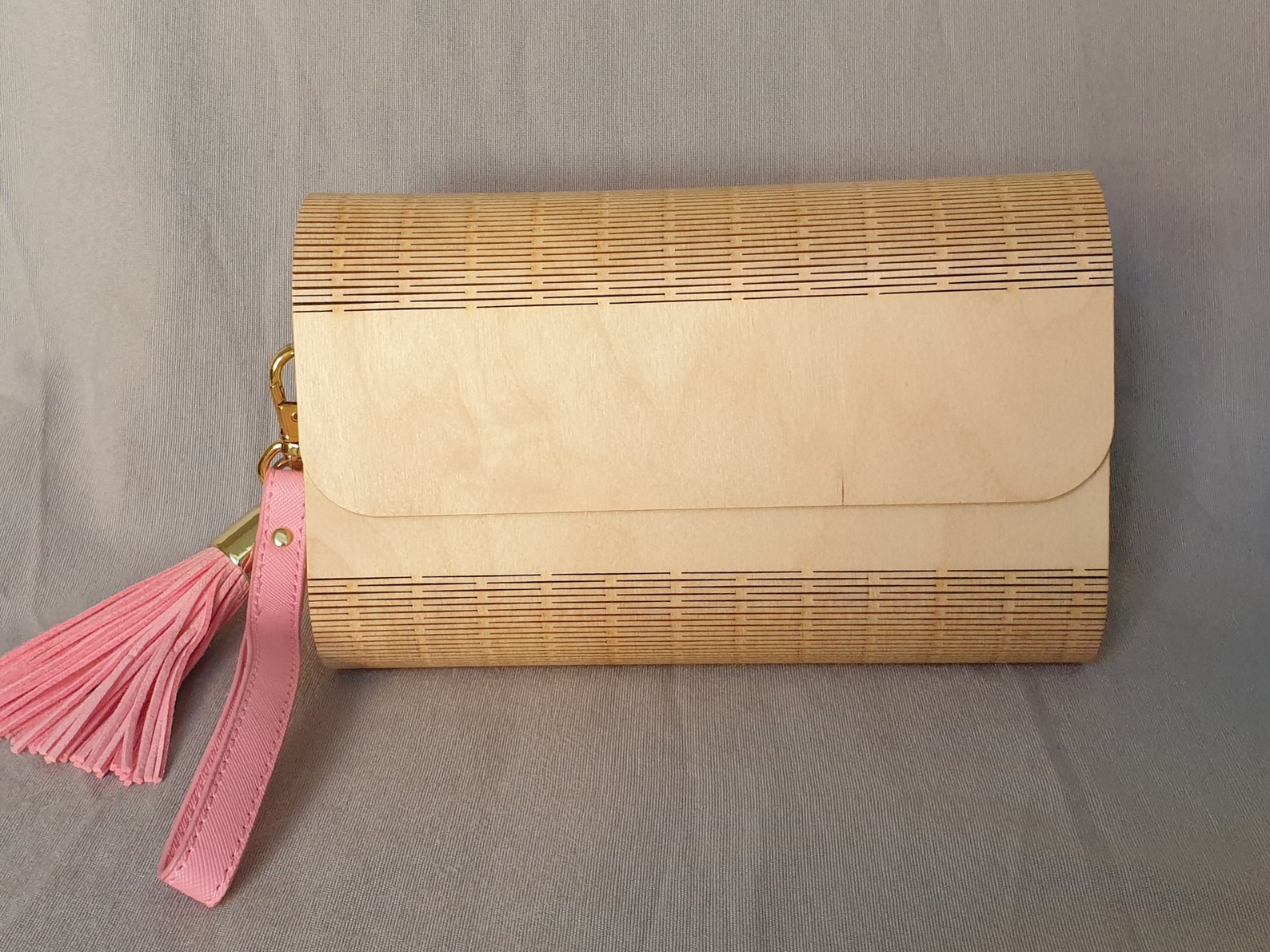 Laser Cut Hand Bag for Straps, Laser Cut Handbag Dxf, Wooden Purse ...