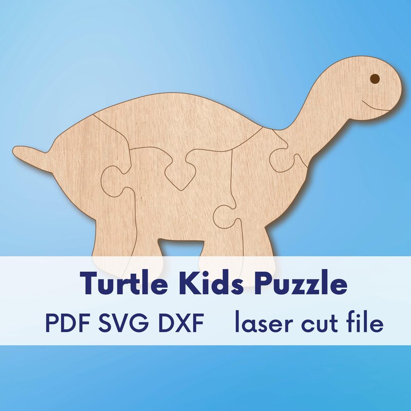 Turtle Puzzle - Etsy