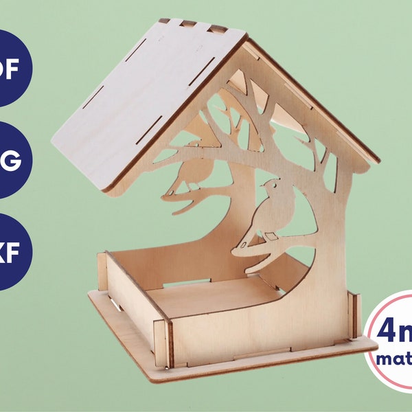 Laser Cut Bird Feeder - Etsy