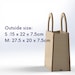 Laser Cut Gift Bag Template Svg, Laser Cut Bag Dxf, Wooden Purse Laser ...