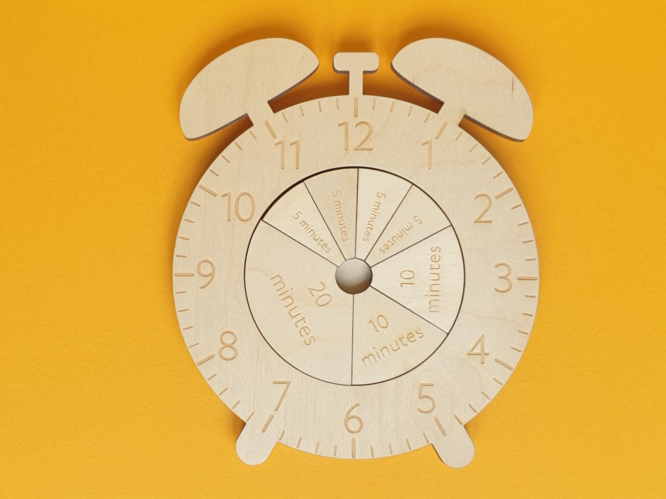Lasercut Montessori Toys Bundle, Wooden Learning Clock for Kids, Laser ...