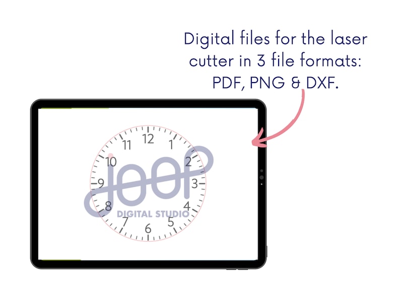 Wooden Learning Clock for Kids, Laser Cut Toy Files, Laser File ...