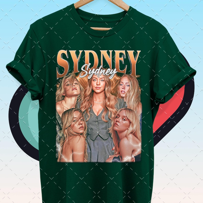Sydney Sweeney Shirt, Sydney Sweeney Homage Tshirt, Sydney Sweeney Fan ...