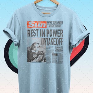 Vintage TAKEOFF Unisex Softstyle T-shirt, Takeoff Newspaper Tshirt ...