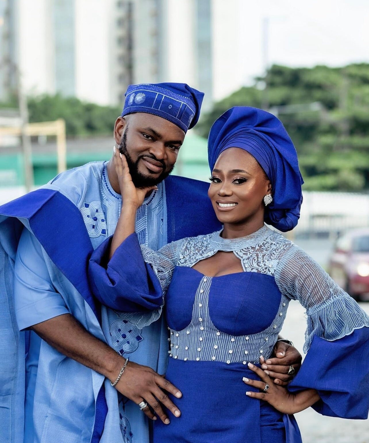 Couple Traditional Wedding Outfit,nigeria Wedding Dress,african Couple ...