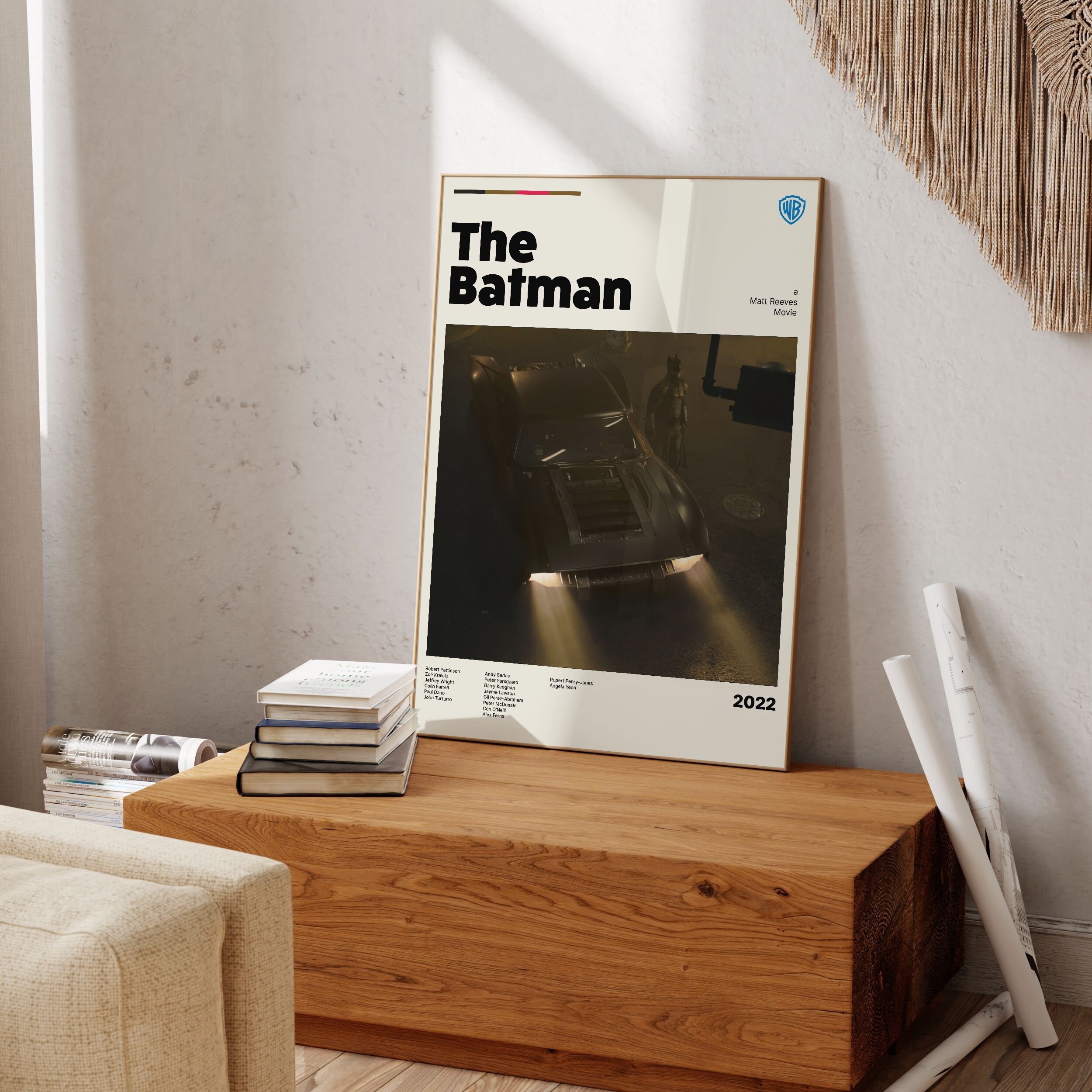 Batmobile Poster From the Movie the Batman, Digital Download for ...