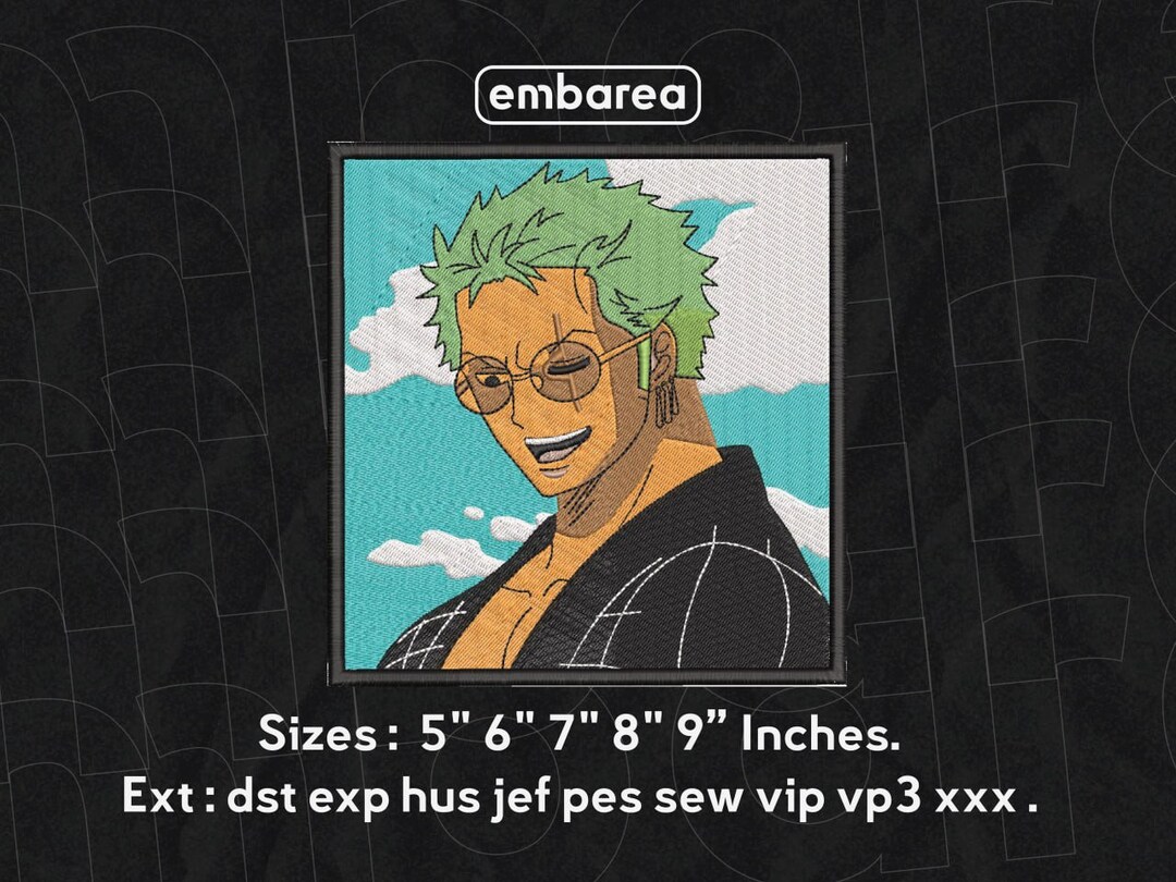 Anime Embroidery Designs - Embroidery Designs - Etsy