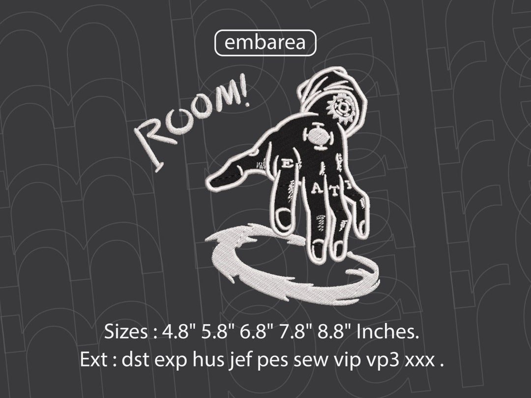 Anime Embroidery Designs - Embroidery Designs - Etsy