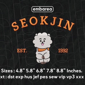 BTS Embroidery Designs - Embroidery Designs - Etsy