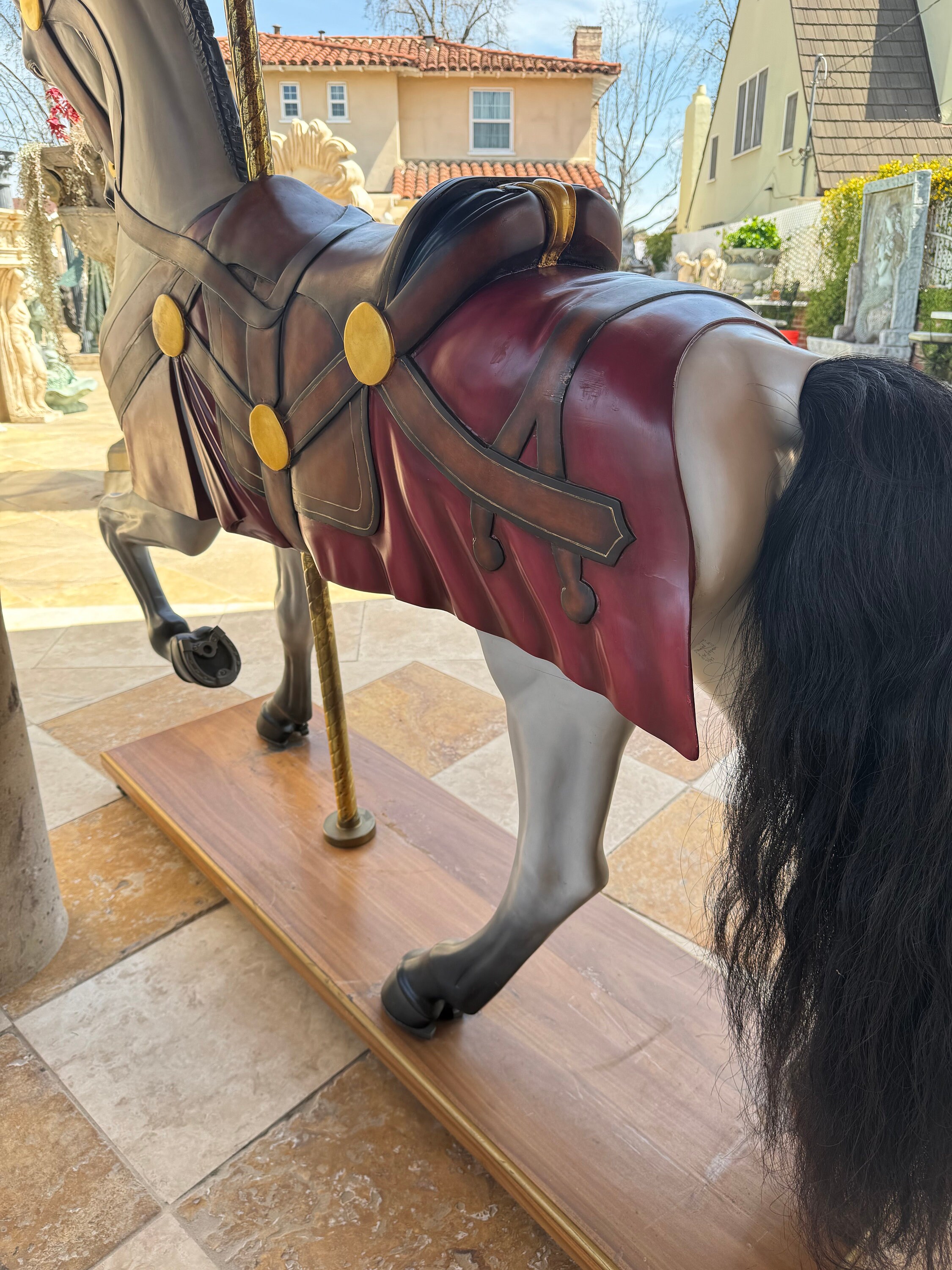 Reproduction of Dentzel-muller “mexican" Wooden Carousel Horse - Etsy