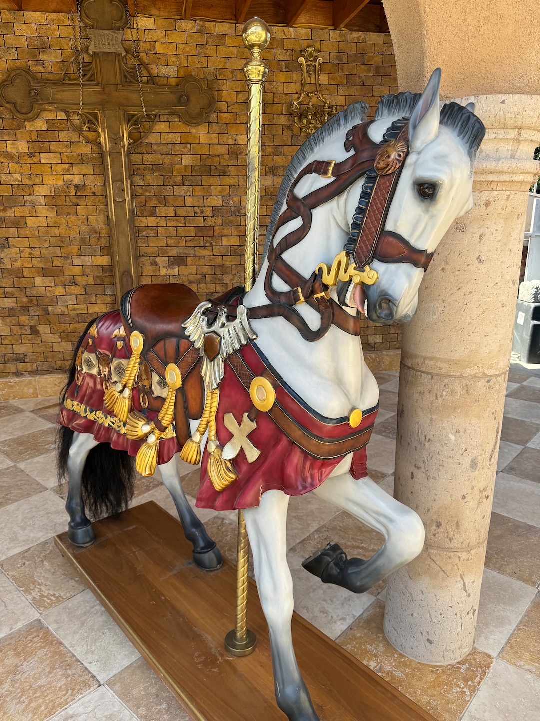 Reproduction of Dentzel-muller “mexican" Wooden Carousel Horse - Etsy