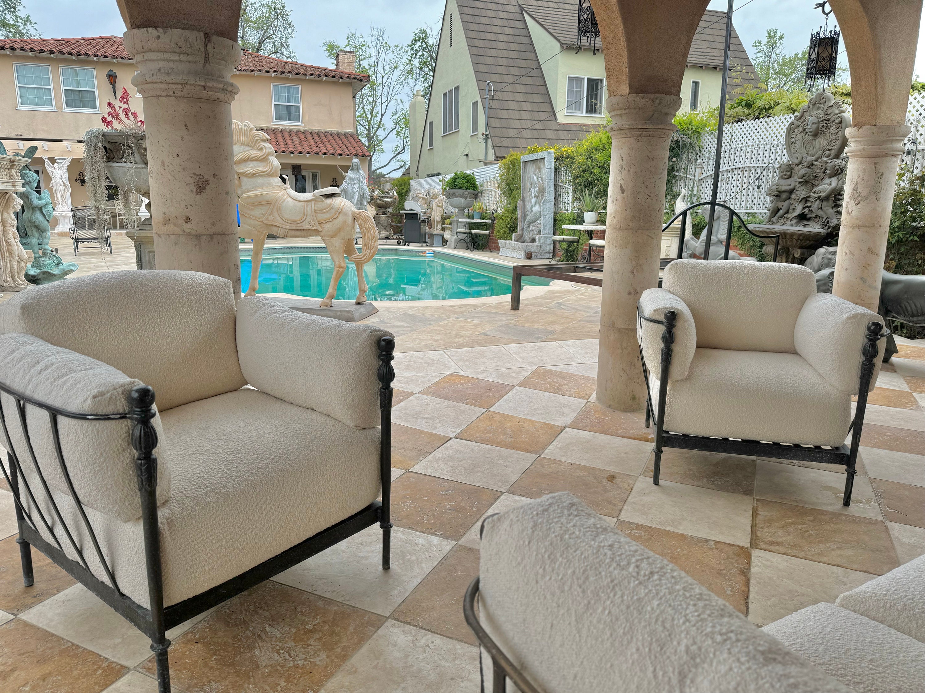 High End Michael Taylor Vintage Montecito Patio Garden Outdoor Furniture Sofa Couch Chairs Etsy