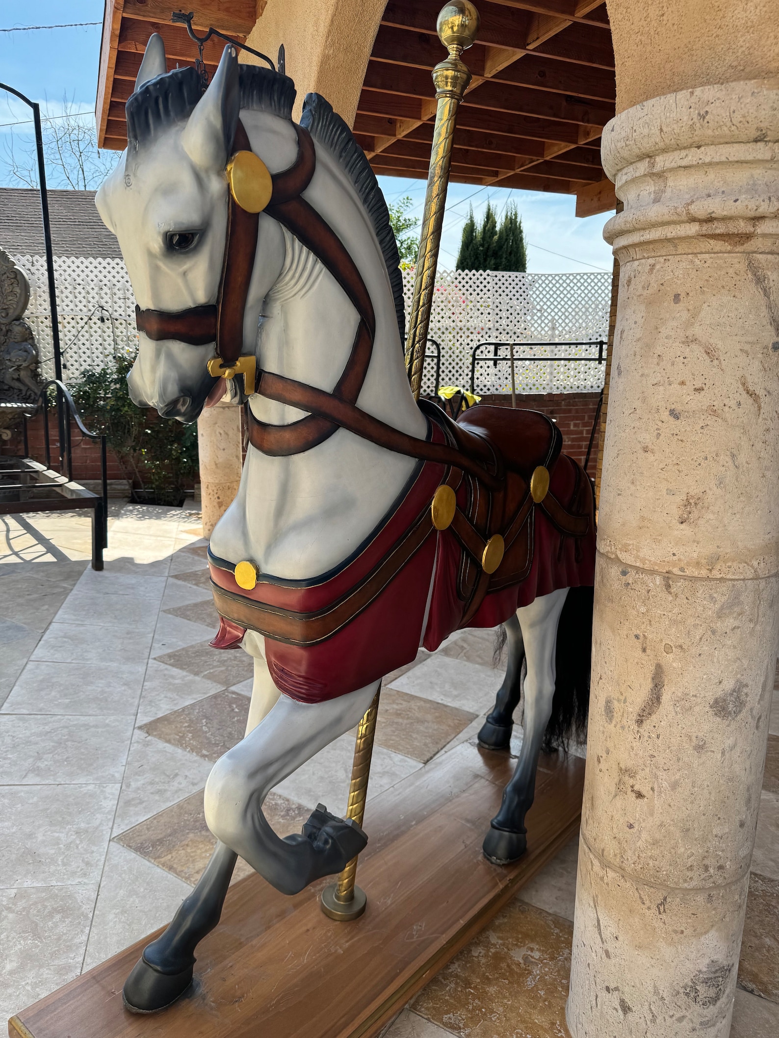 Reproduction of Dentzel-muller “mexican" Wooden Carousel Horse - Etsy