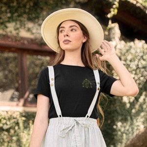 Nahida Genshin Impact Constellation Shirt Chest Emblem Pocket Tee ...