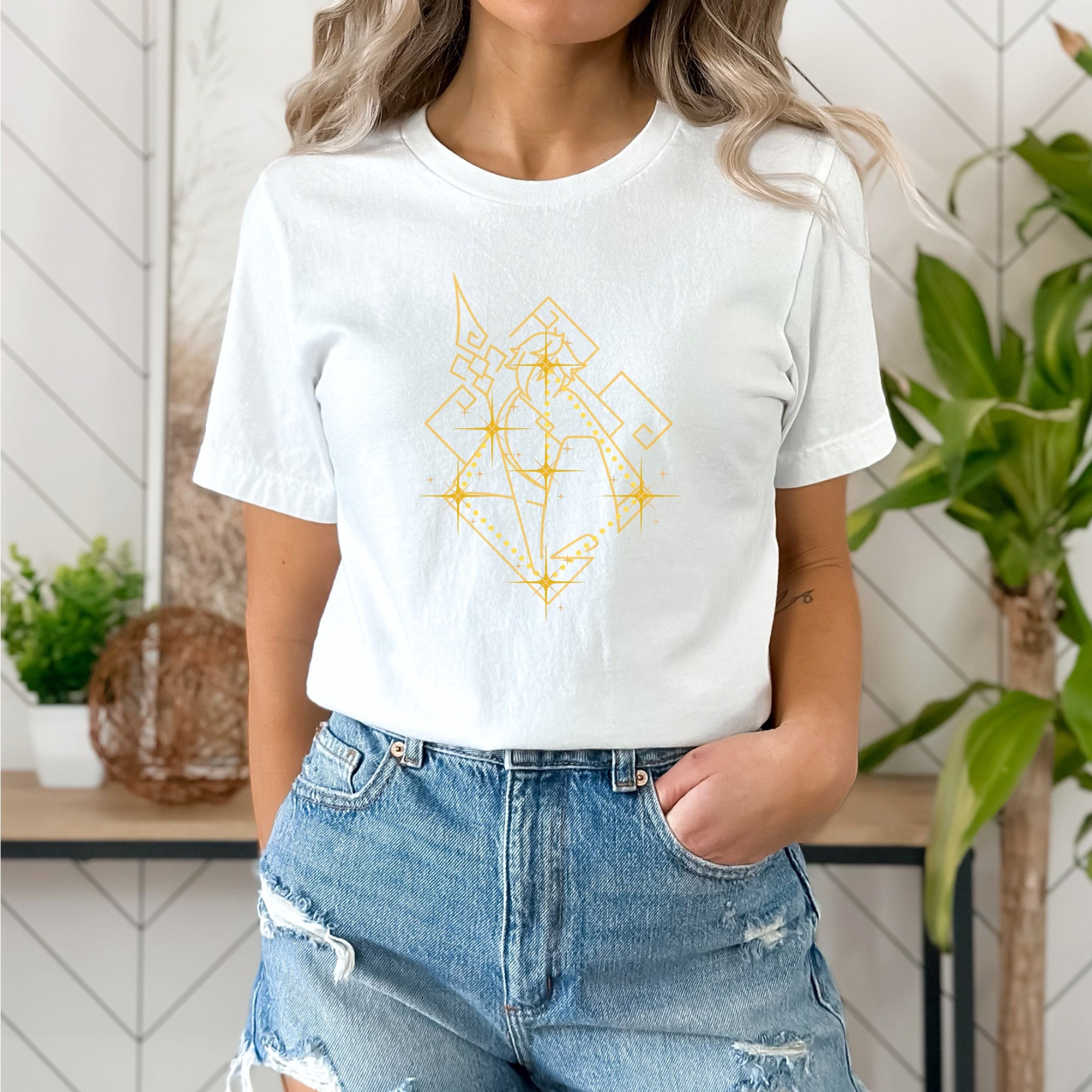 Zhongli Constellation Shirt Genshin Impact - Etsy