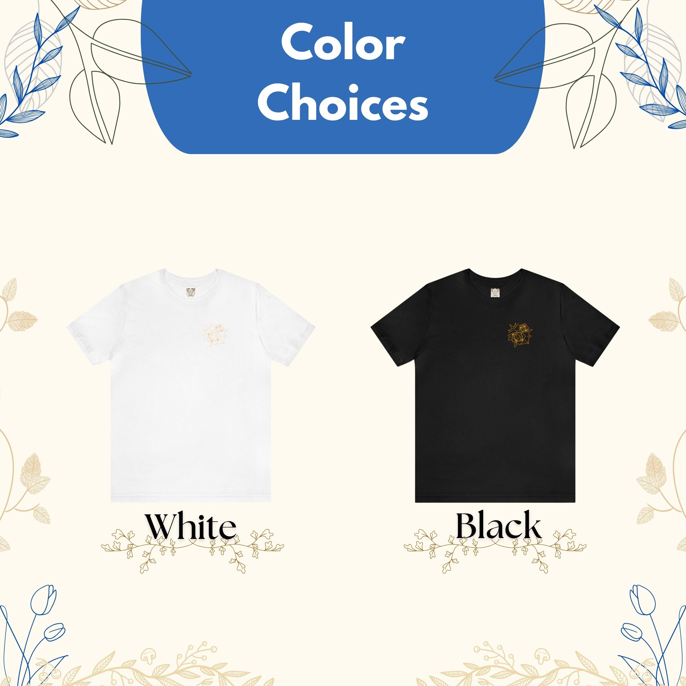 Navia Genshin Impact Shirt Constellation Chest Emblem T-shirt ...