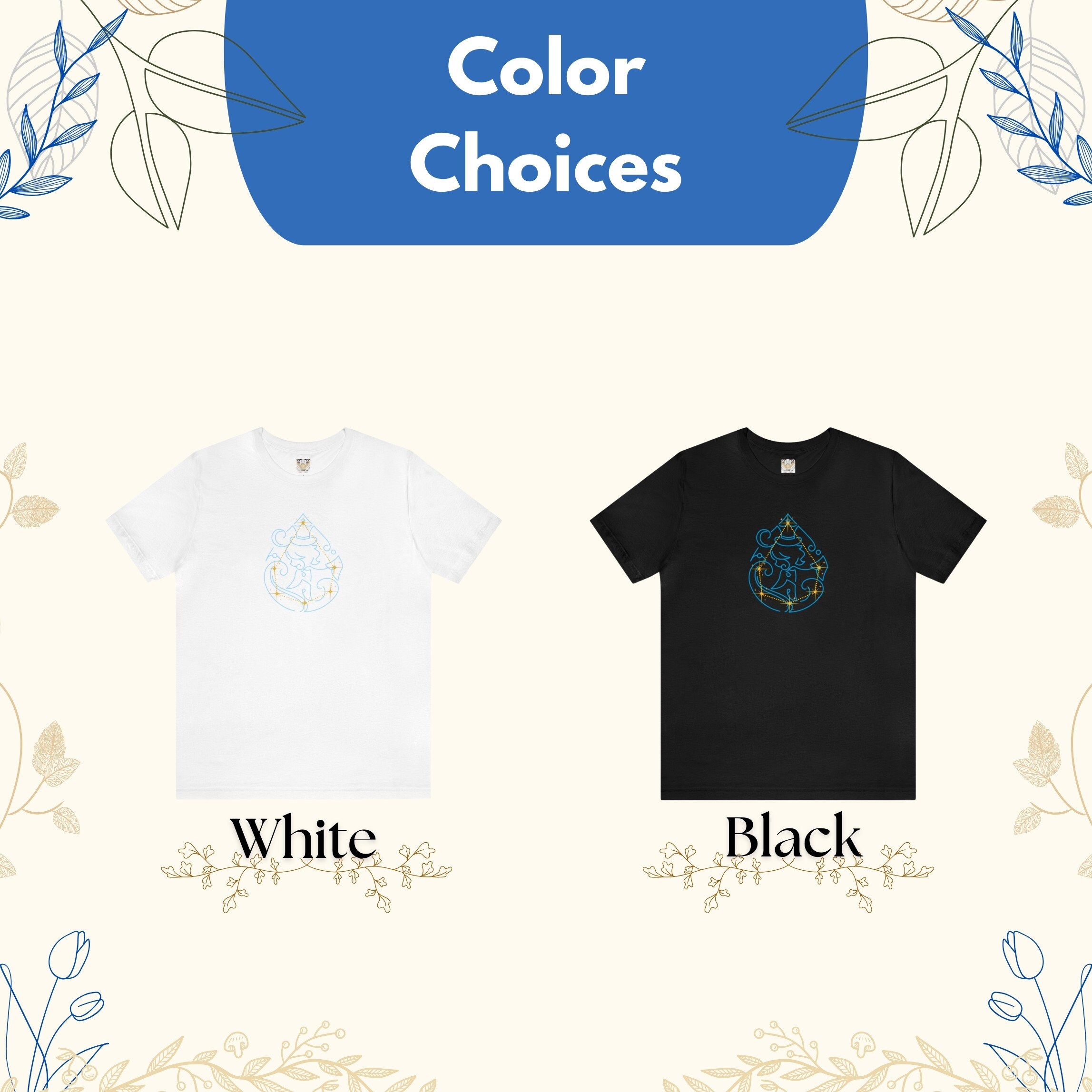 Furina Genshin Impact Shirt Constellation T-shirt Minimalist Anime ...