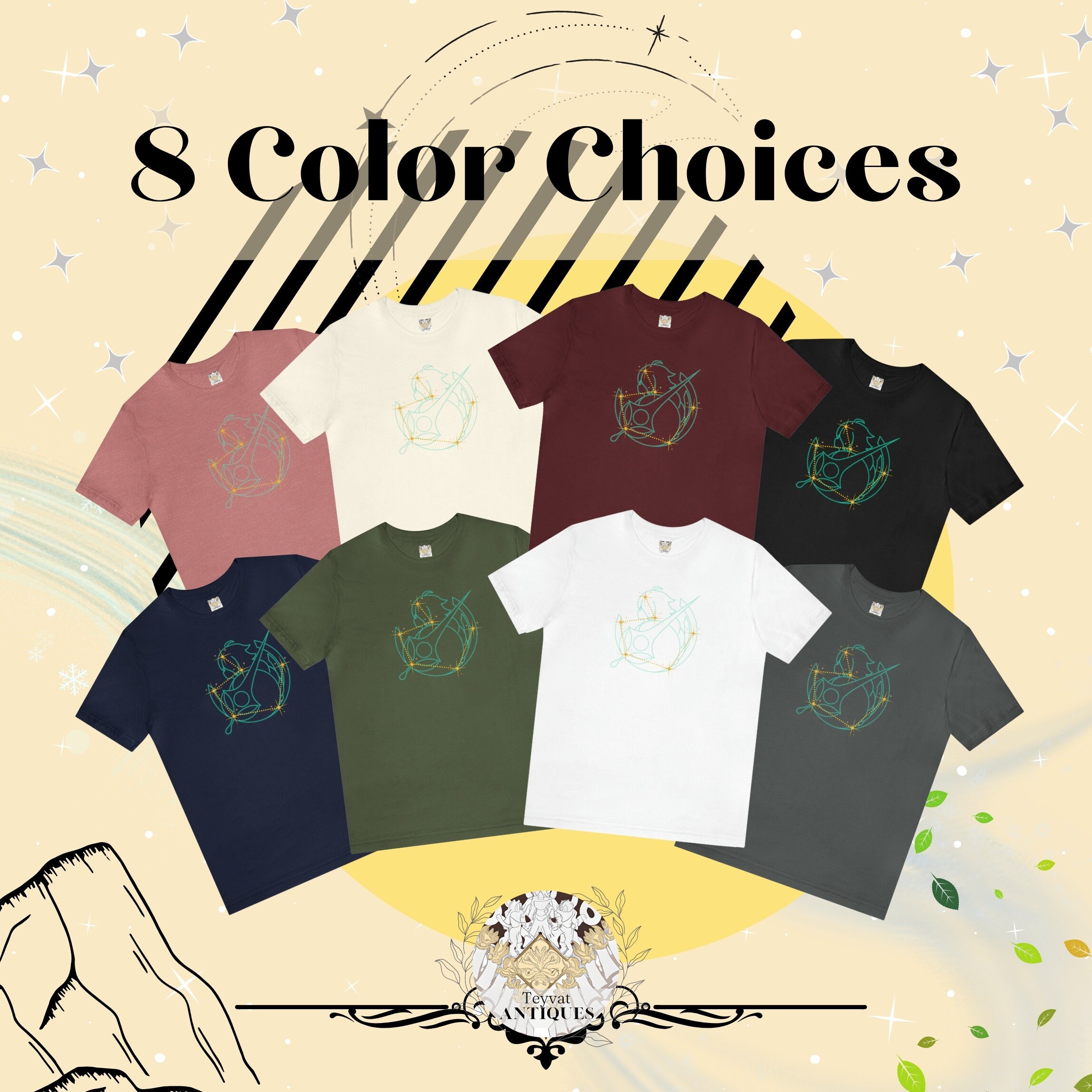 Aether Genshin Impact Shirt Traveler Anemo Constellation - Etsy