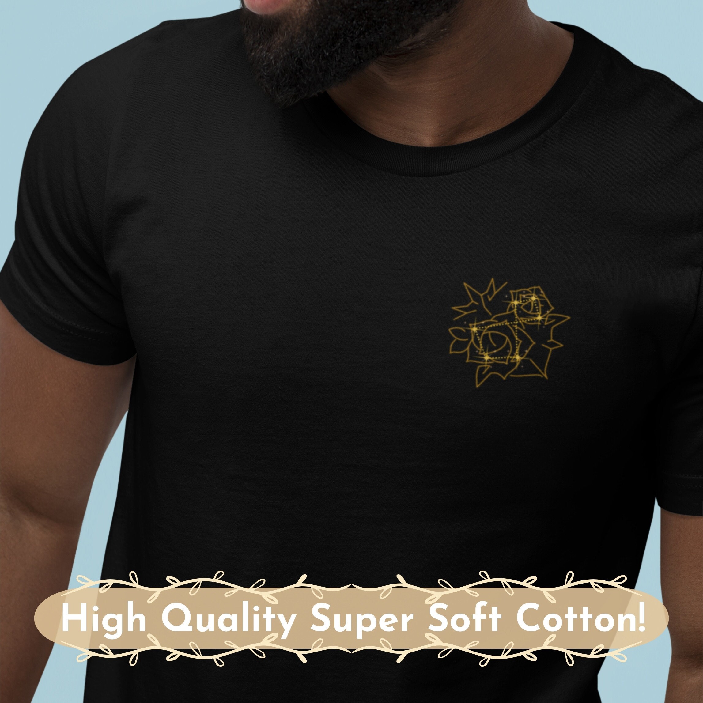 Navia Genshin Impact Shirt Constellation Chest Emblem T-shirt ...