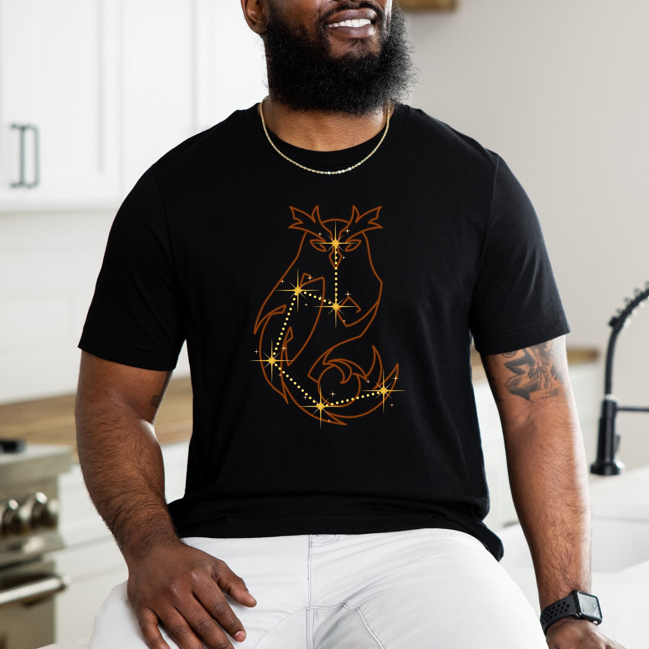 Diluc Constellation Shirt, Genshin Impact - Etsy