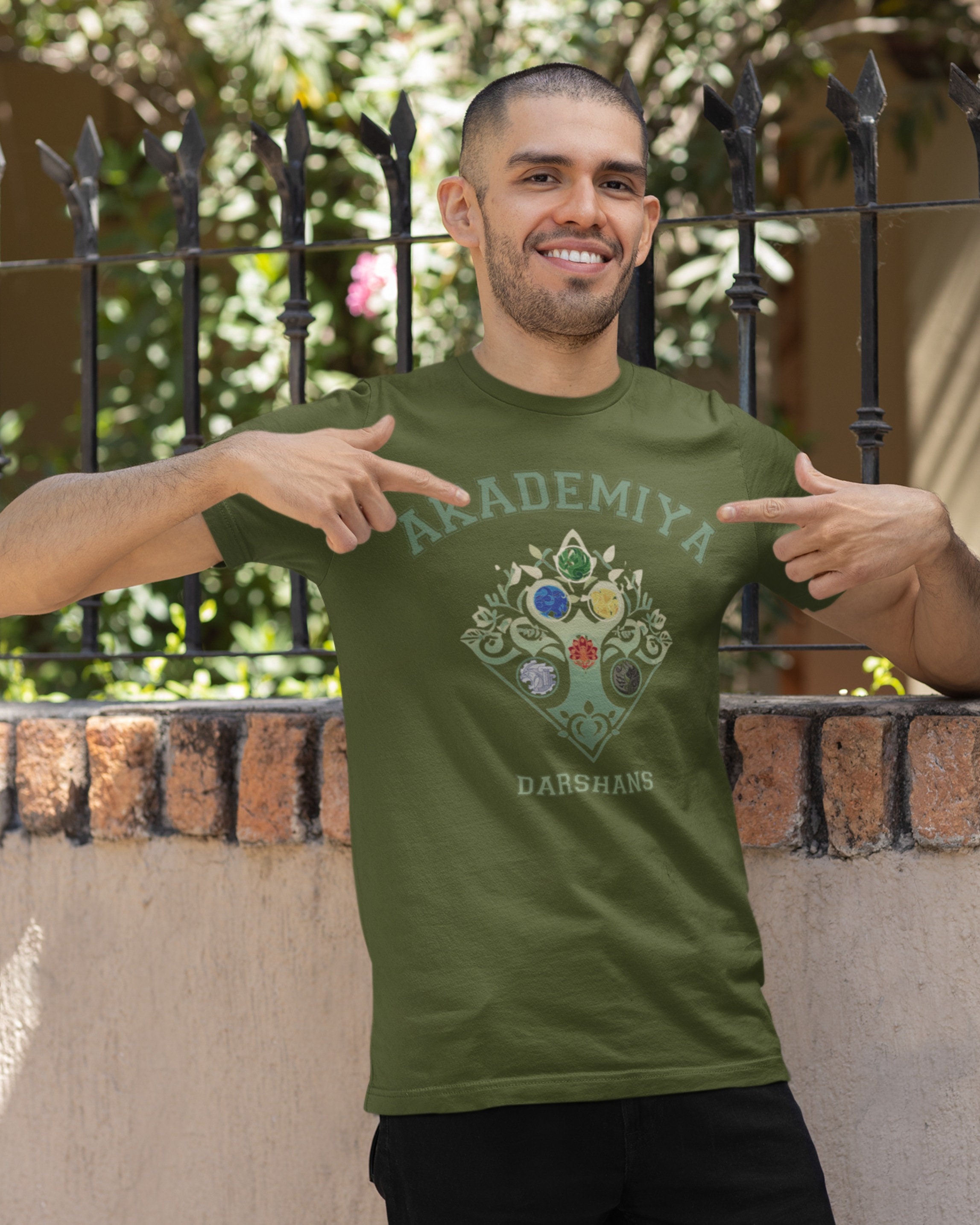 Akademiya Genshin Impact Sumeru College Shirt Genshin Darshan ...