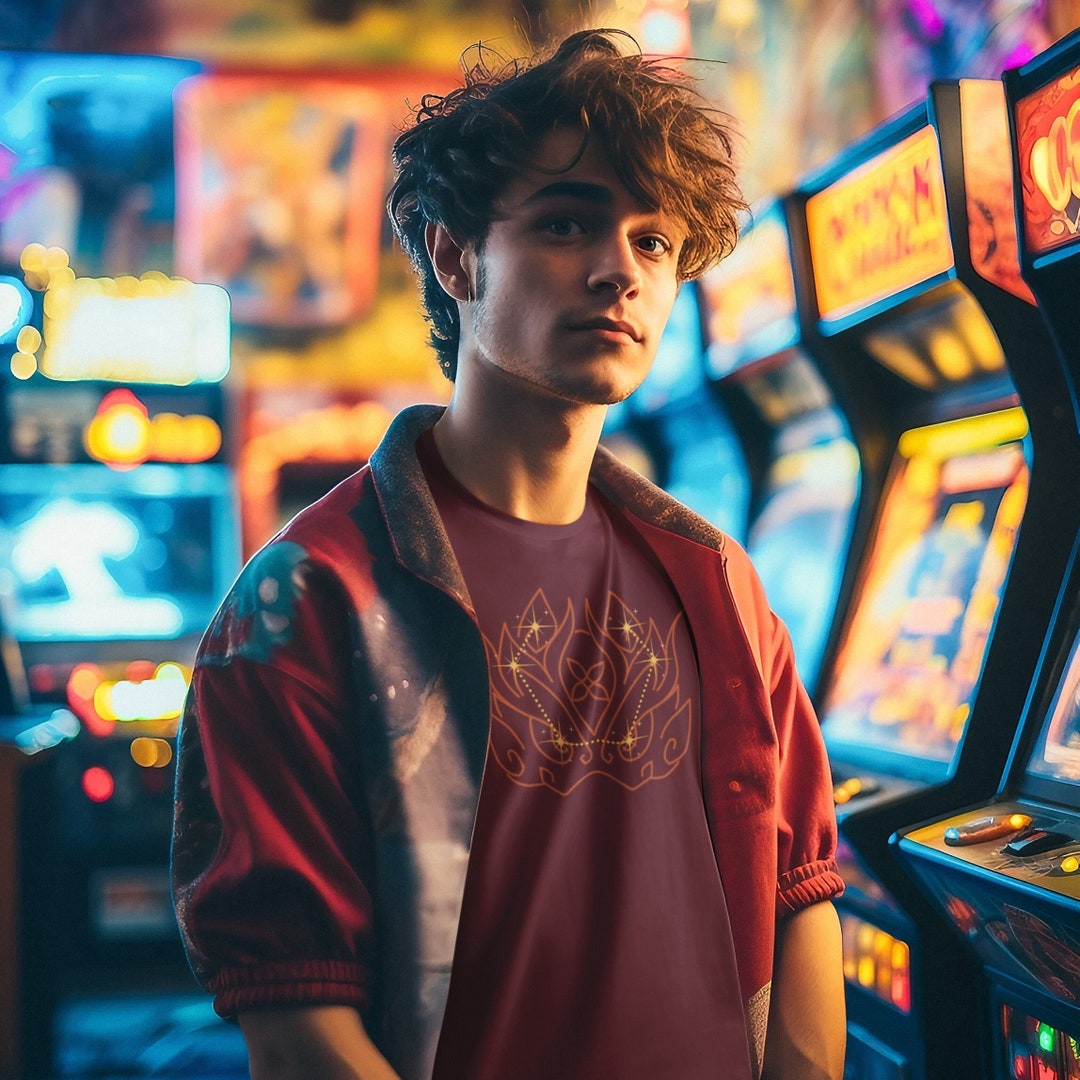 Gaming Genshin Impact Shirt Constellation T-shirt Minimalist Anime ...