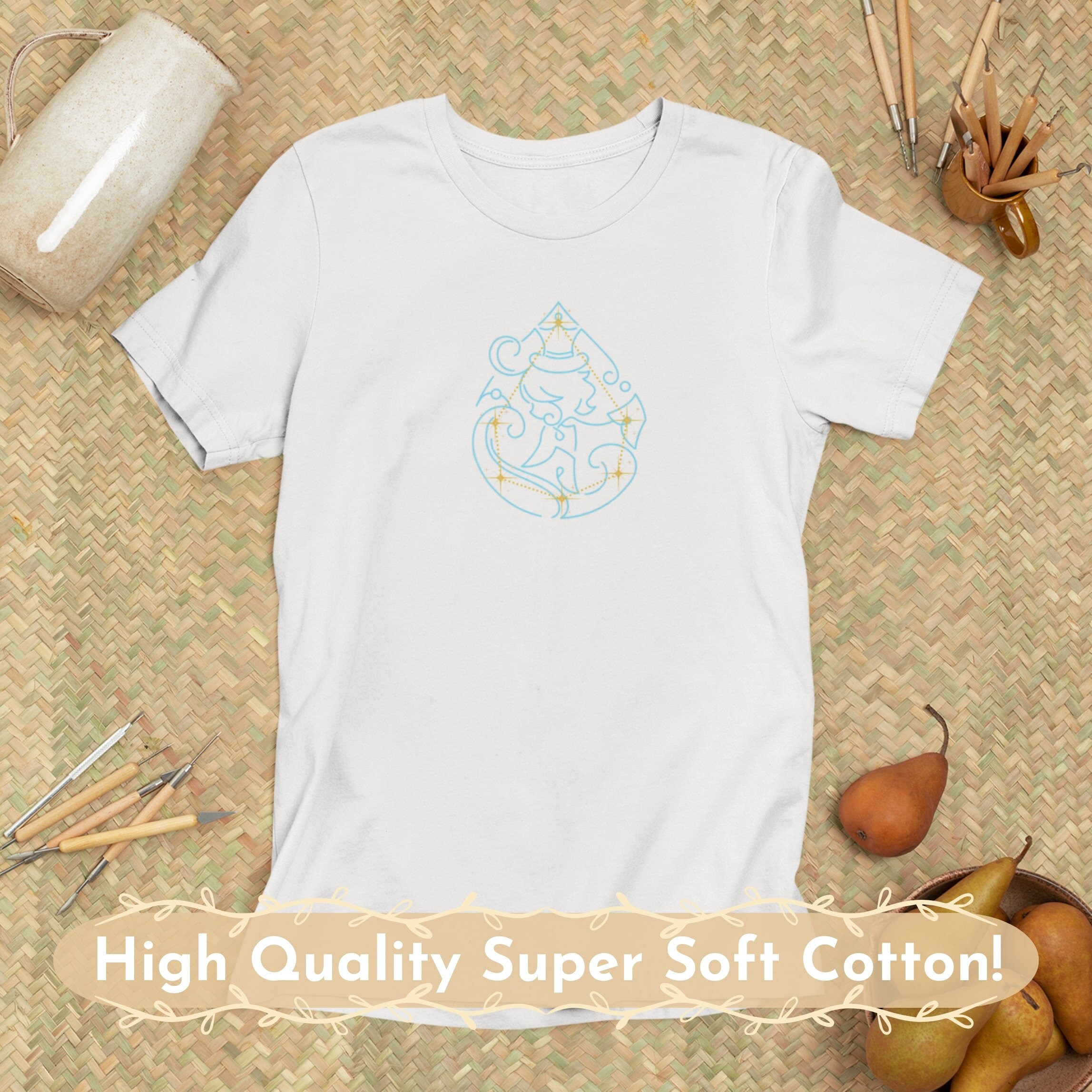 Furina Genshin Impact Shirt Constellation T-shirt Minimalist Anime ...