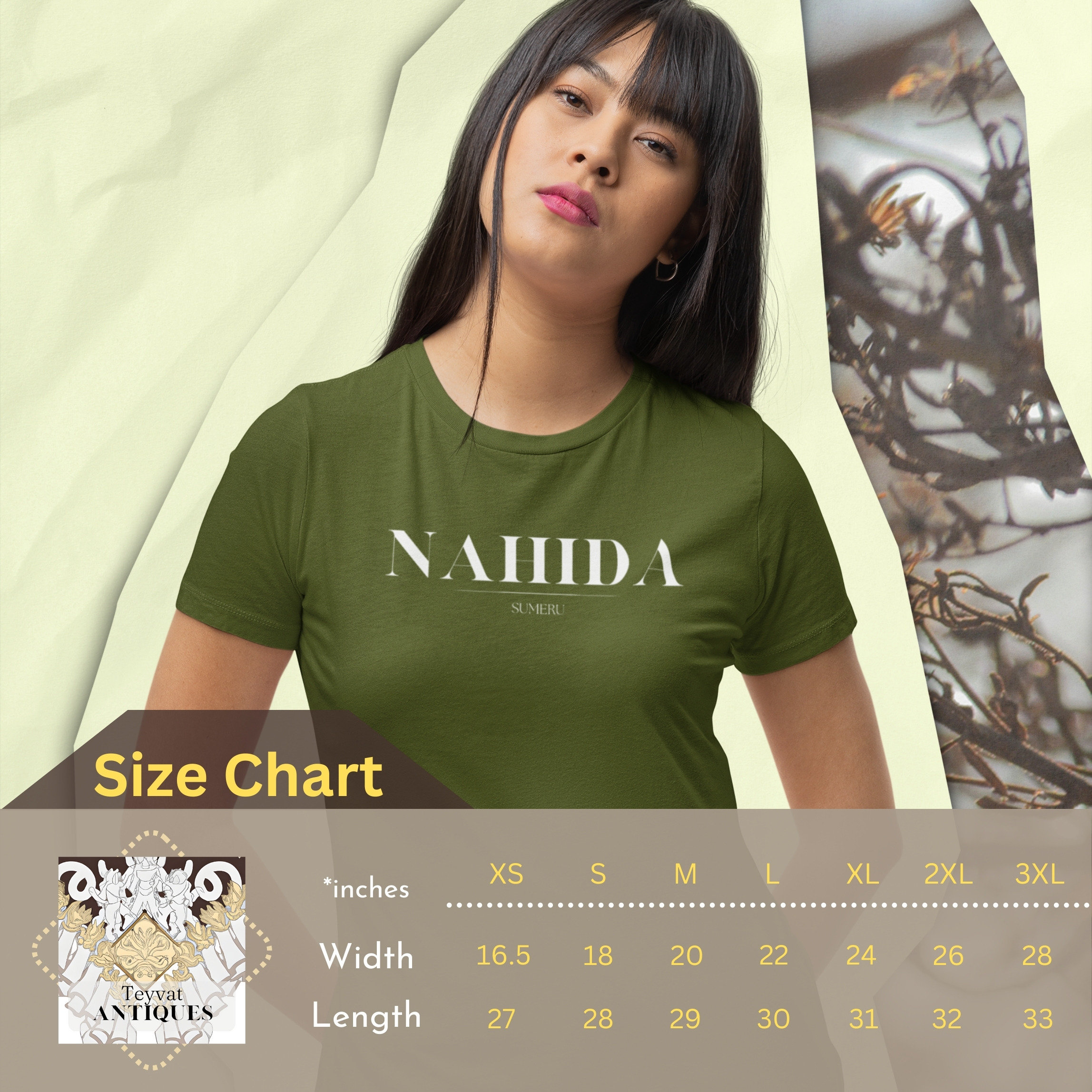 Genshin Impact Shirt Nahida Minimal Anime T-shirt Merch - Etsy Canada