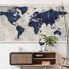 Large World Map Art Extra Large World Map Watercolor Art Print ...
