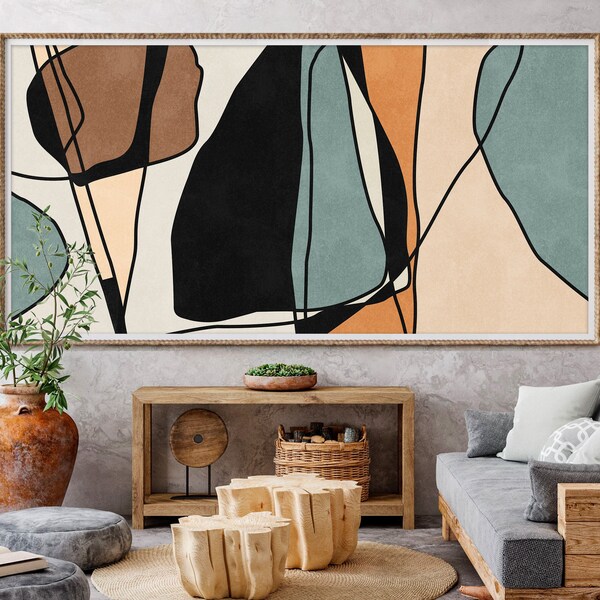 Modern Line Art - Etsy