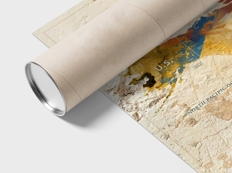 Personalised Push Pin World Map Travel Edition Map Print - Etsy