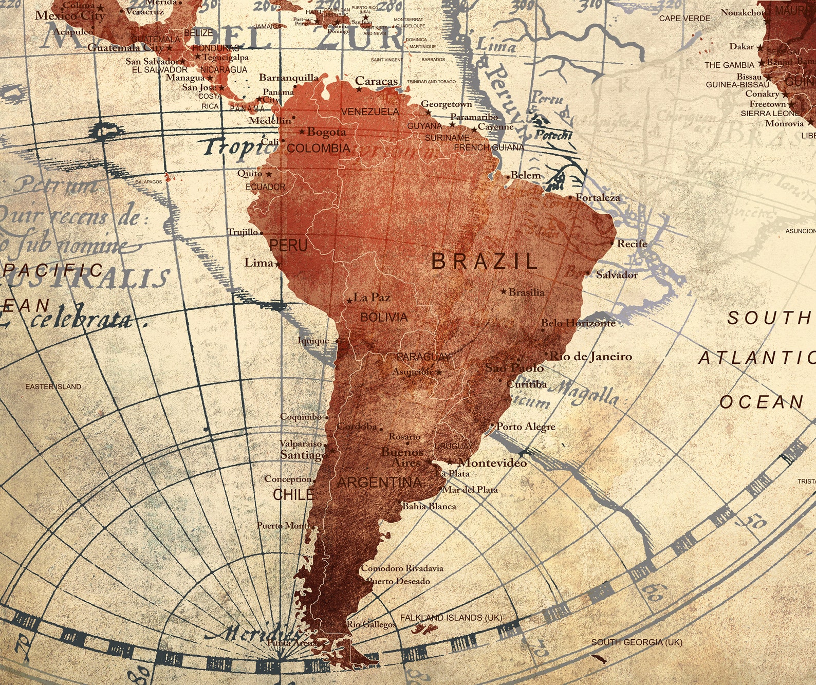 Extra Large World Map Wall Art Print Decor World Map Push Pin - Etsy