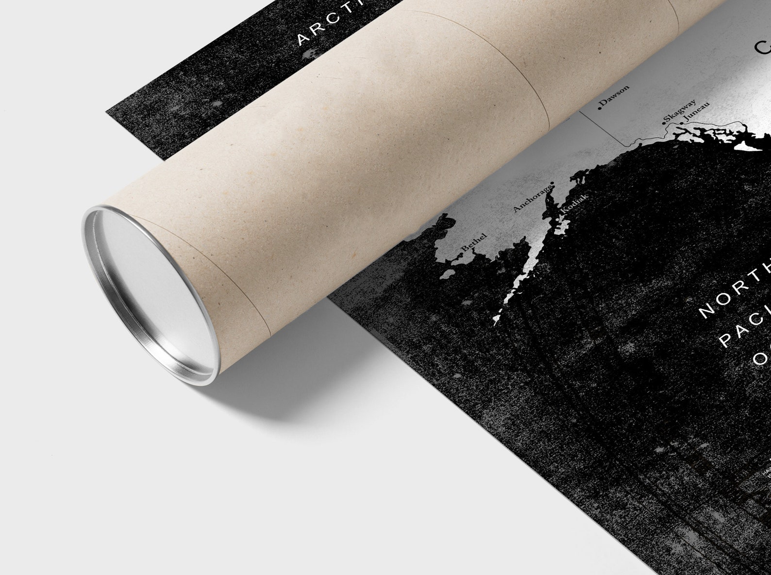 Large Black and White World Map Poster Decorative Push Pin - Etsy