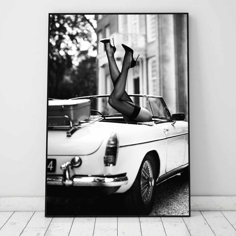 High Heels Cars Poster - Etsy