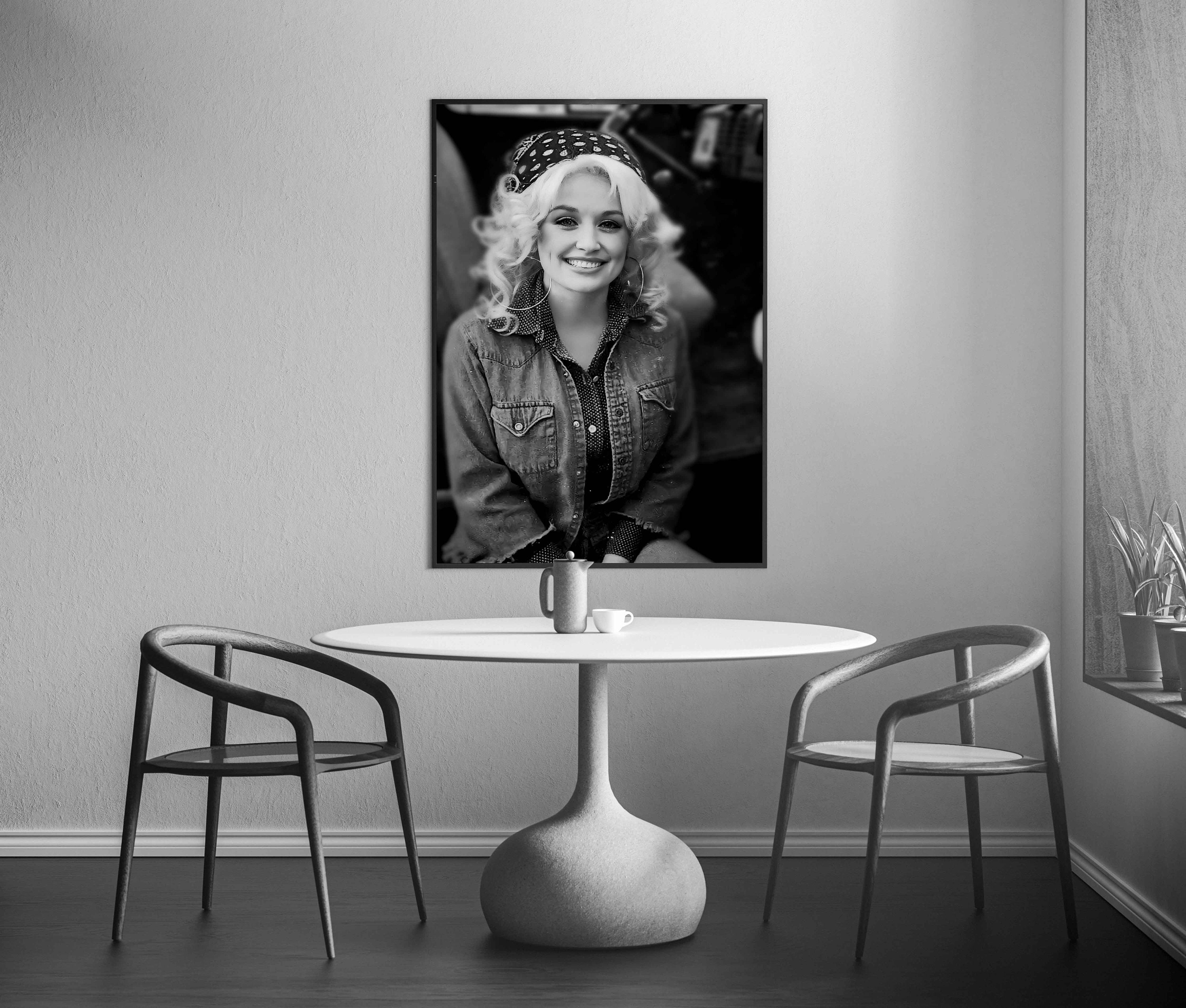 Dolly Parton Poster Black and White Dolly Parton Print - Etsy