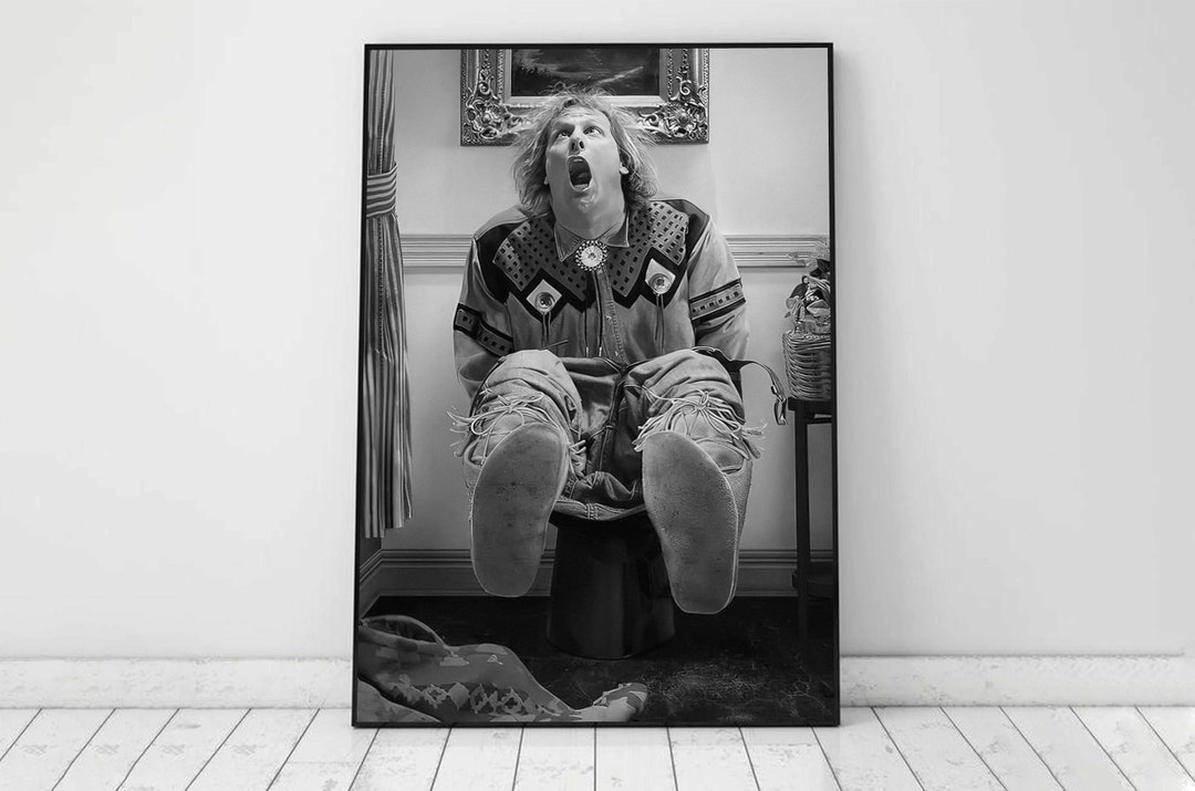Dumb and Dumber Movie Poster, Harry Dunne, Funny Bathroom Print ...