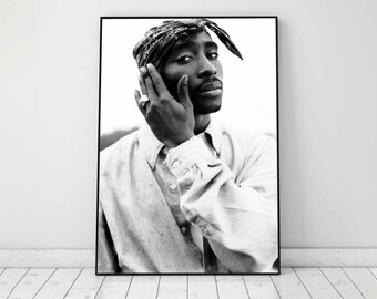 Tupac Print - Etsy