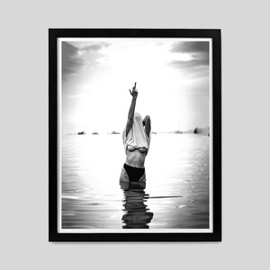 Woman Middle Finger Print, Feminist Poster, Printable Wall Art, Teen ...
