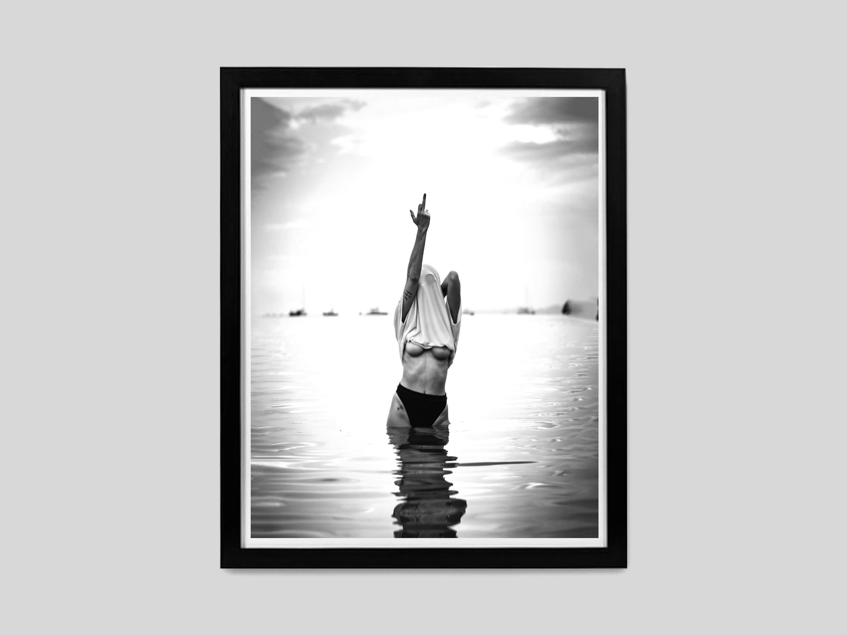 Woman Middle Finger Print, Feminist Poster, Printable Wall Art, Teen ...