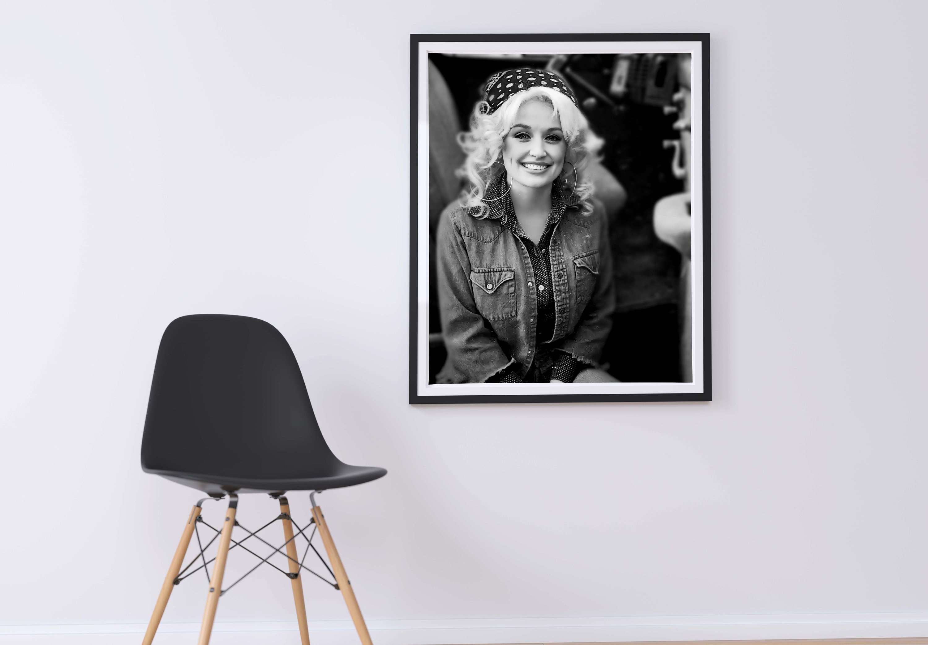 Dolly Parton Poster Black and White Dolly Parton Print - Etsy