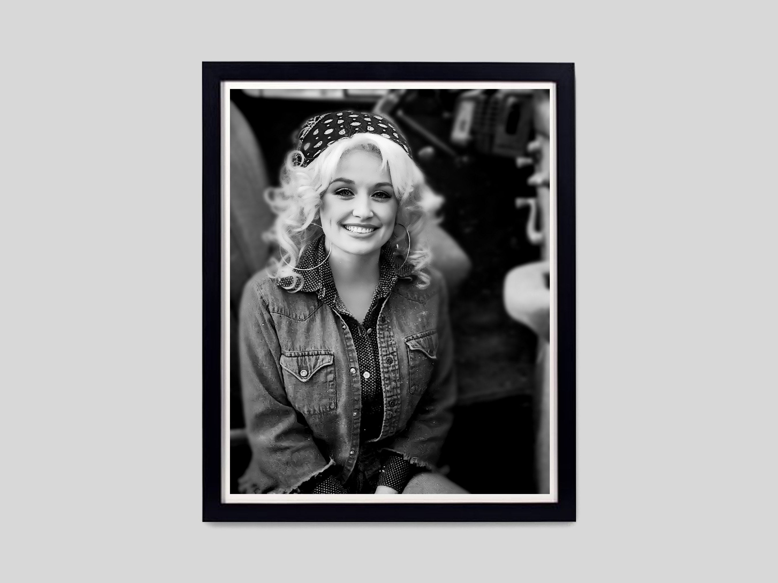 Dolly Parton Poster Black and White Dolly Parton Print - Etsy