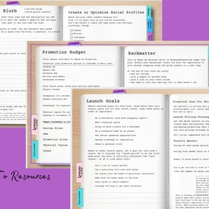 Book Launch Digital Planner for Authors [UNDATED] for Goodnotes ...