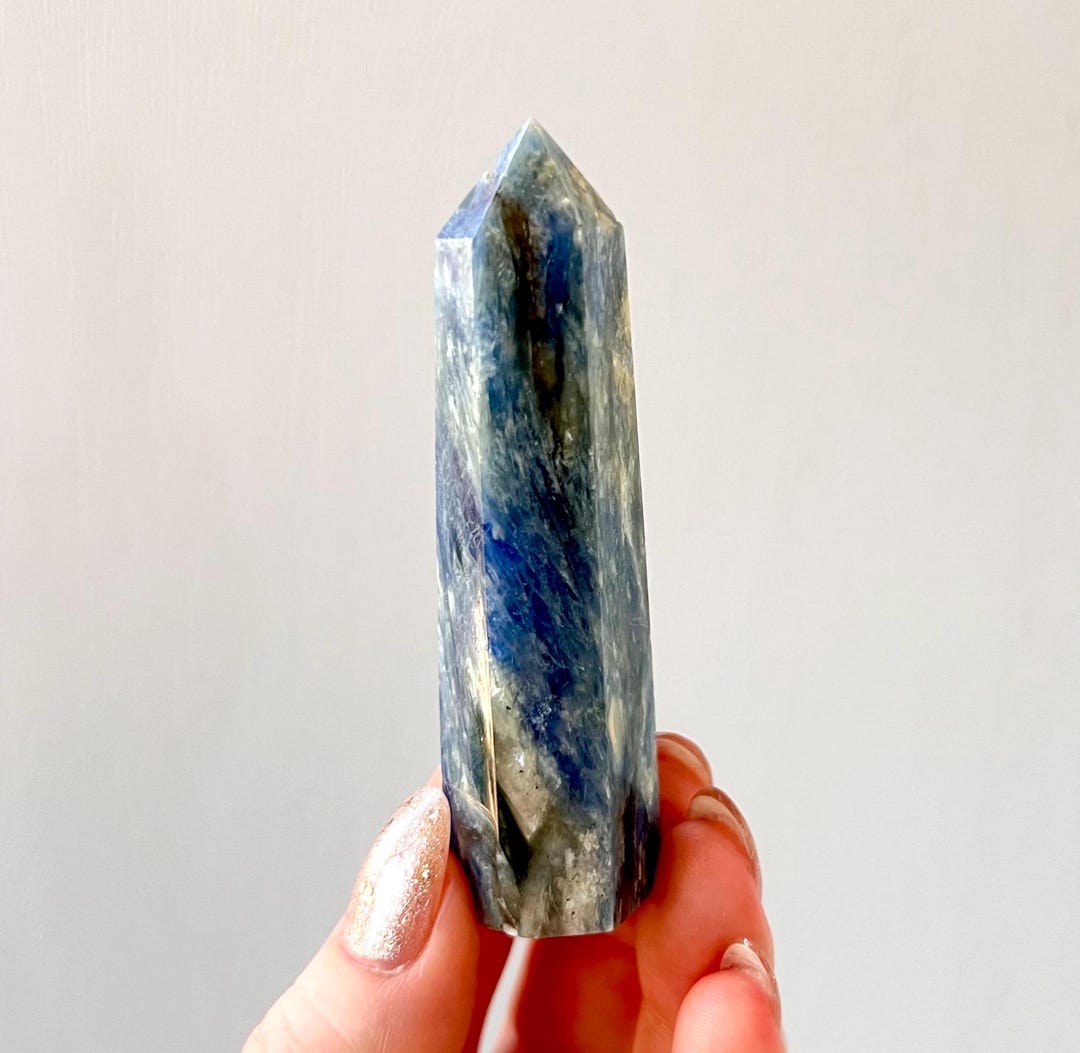 BLUE Kyanite Tower 78g | Natural Genuine Crystals | Hand-picked | AU - Etsy