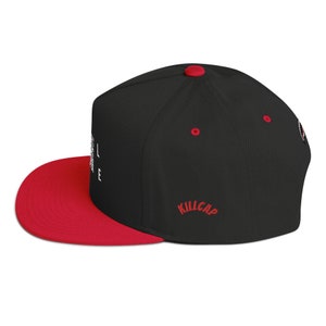 KILLCAP™ Pro Gaming Flat Bill Snapback Hat Killcode™ Logo/shark Mouth ...