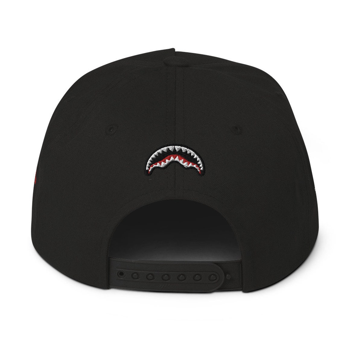 KILLCAP™ Pro Gaming Flat Bill Snapback Hat Killcode™ Logo/shark Mouth Back - Etsy