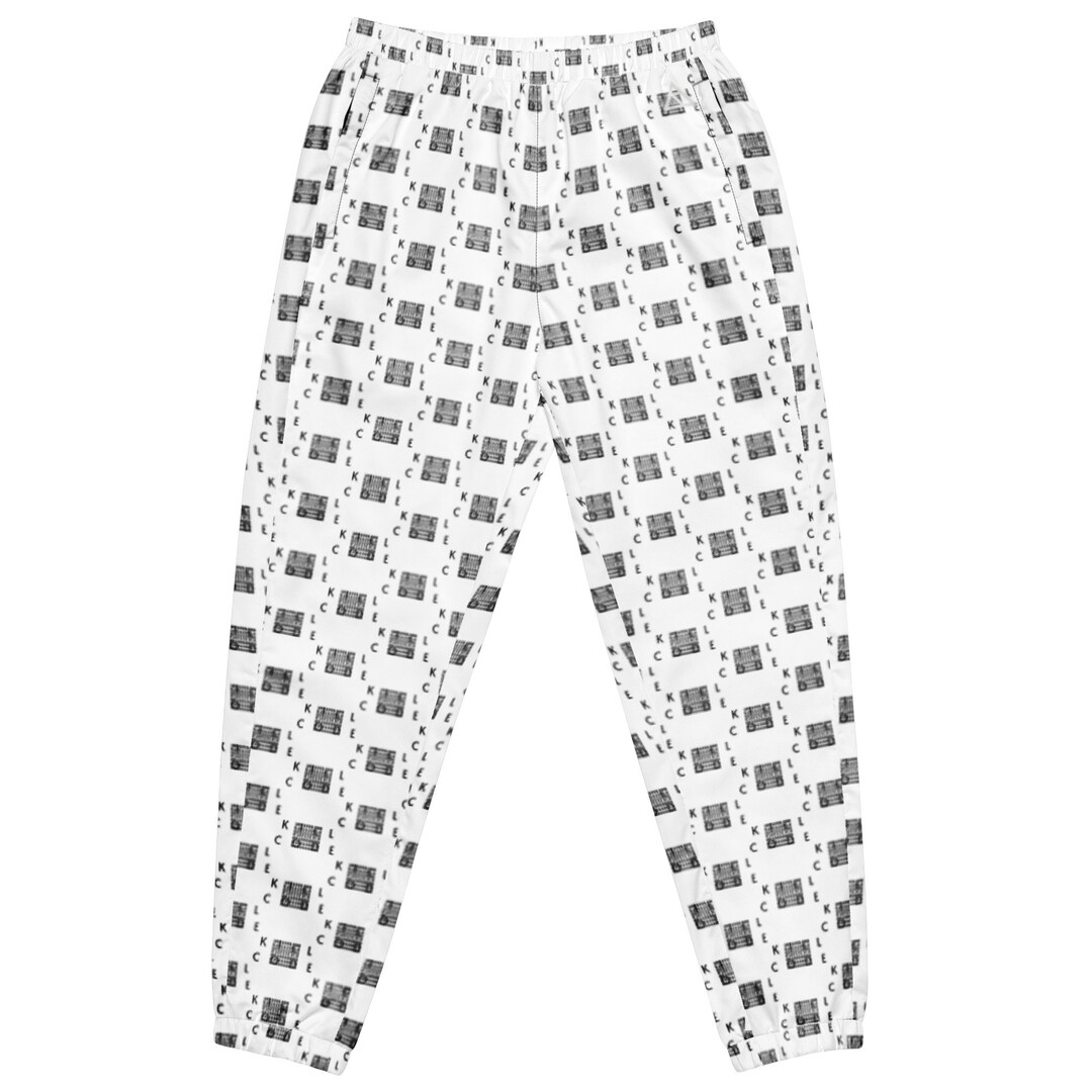KGA™ Track Pants White/killcode Logo Pattern 1 - Etsy