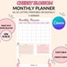 Digital Spring Cherry Blossom Planner, Daily, Weekly, Monthly Planner ...