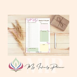 Digital Spring Cherry Blossom Planner, Daily, Weekly, Monthly Planner ...