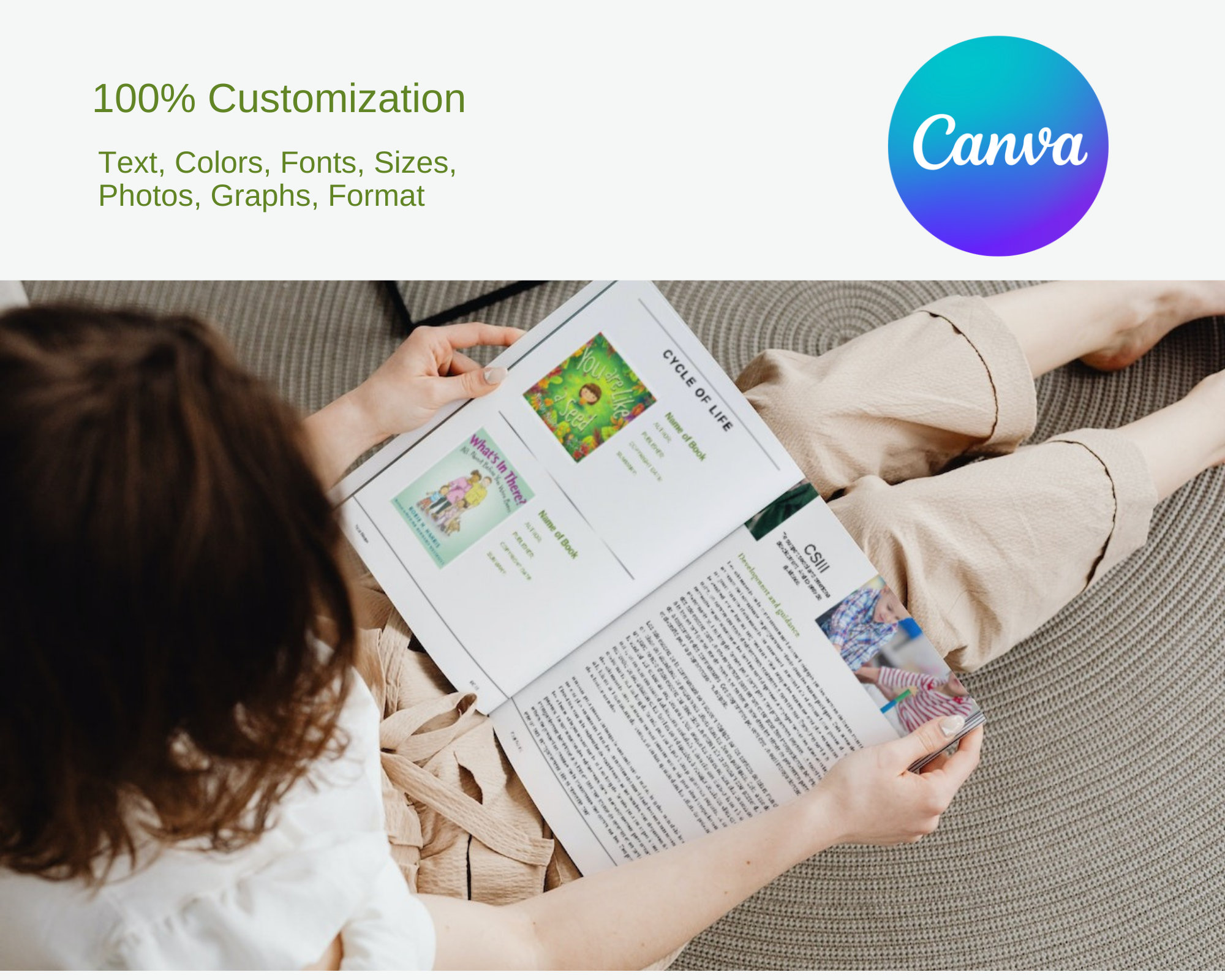 CDA Professional Portfolio Template, Canva Portfolio Template ...
